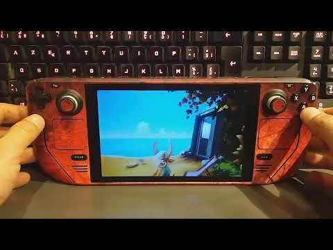 Steam Community :: Video :: It's 'Hell Pie' On a Steam Deck With a Grungy Red Scratched Surface ...