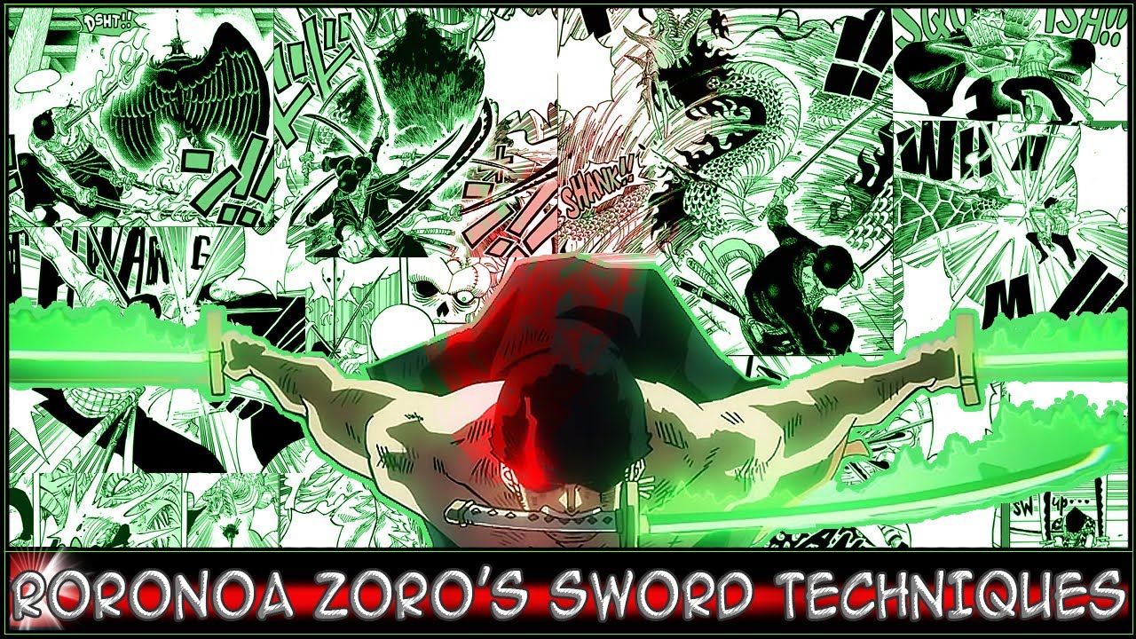 Pirate Hunter Zoro | All Techniques | East Blue - Wano | CC