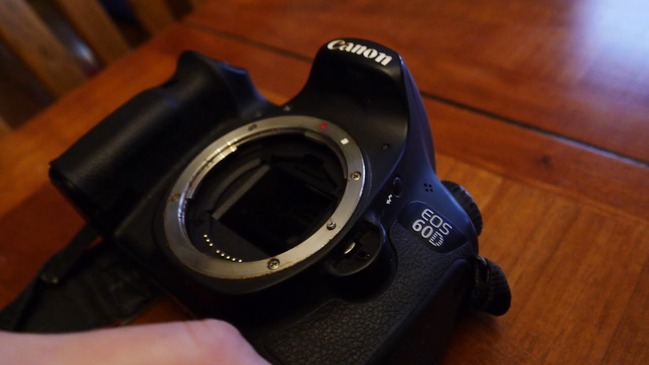 Stuck lens? Canon DSLR Destruction free fix EASY