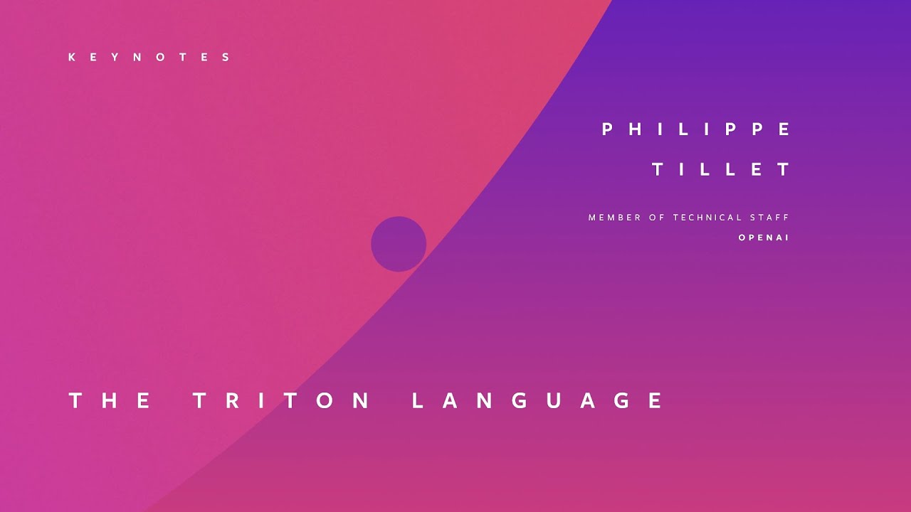 THE TRITON LANGUAGE | PHILIPPE TILLET