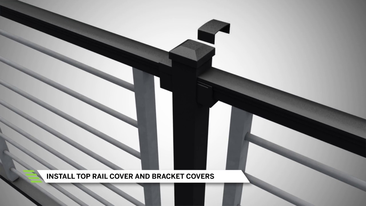 Installing Trex Signature Rod Rail: Horizontal Configuration | Trex