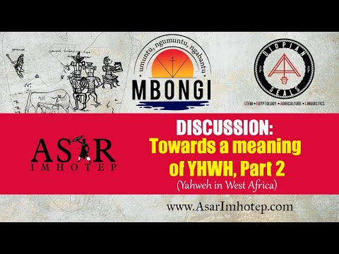 Towards a meaning of YHWH (Yahweh), Part 2 (YHWH among the Yoruba)