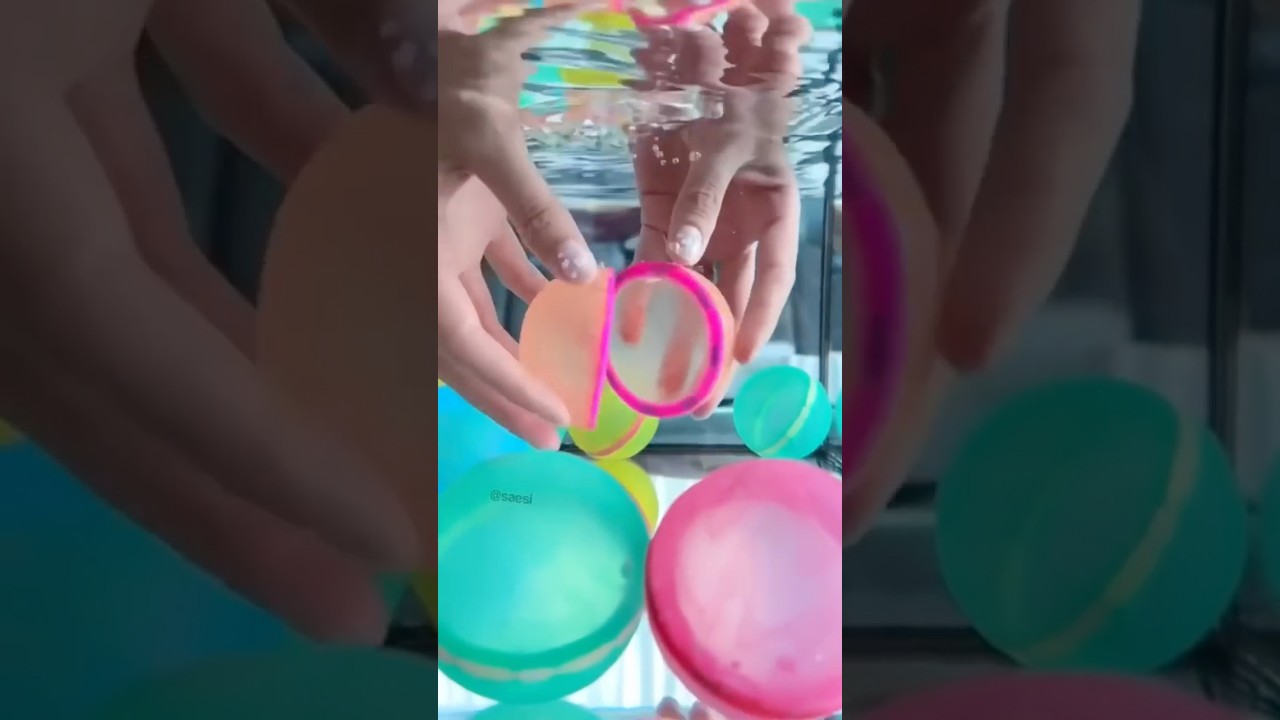Globos de AGUA REUTILIZABLES! 💦