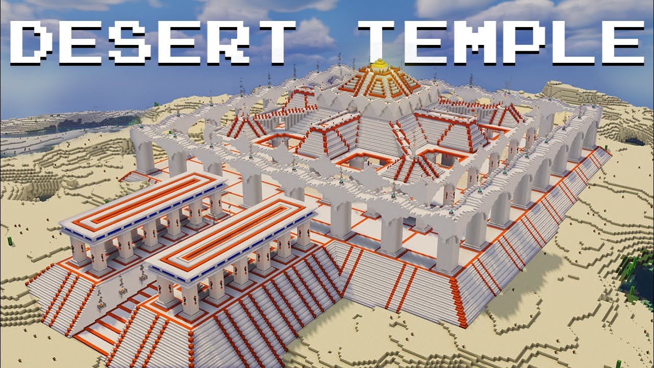 Desert Temple | Timelapse Build | 4K
