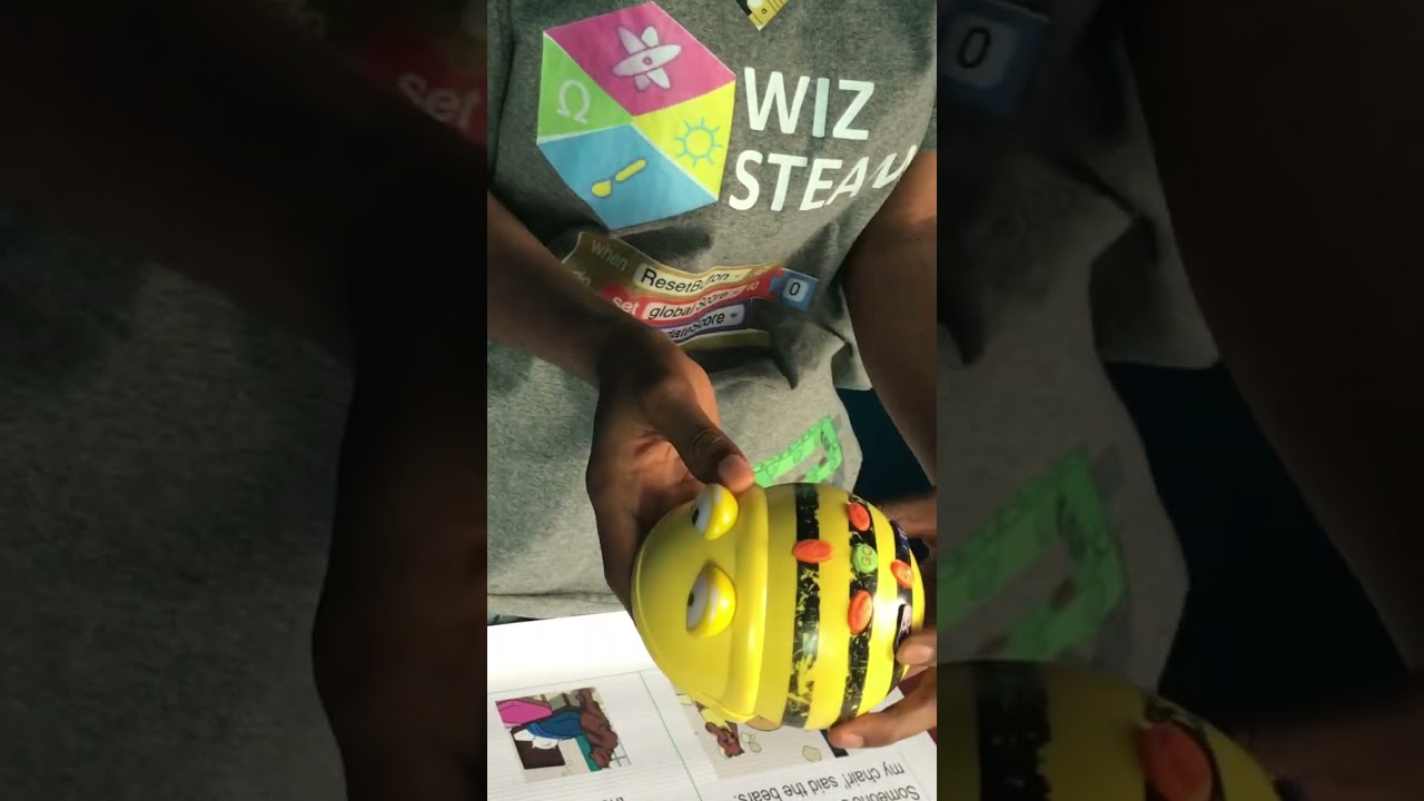 Sequencing a story with beebot