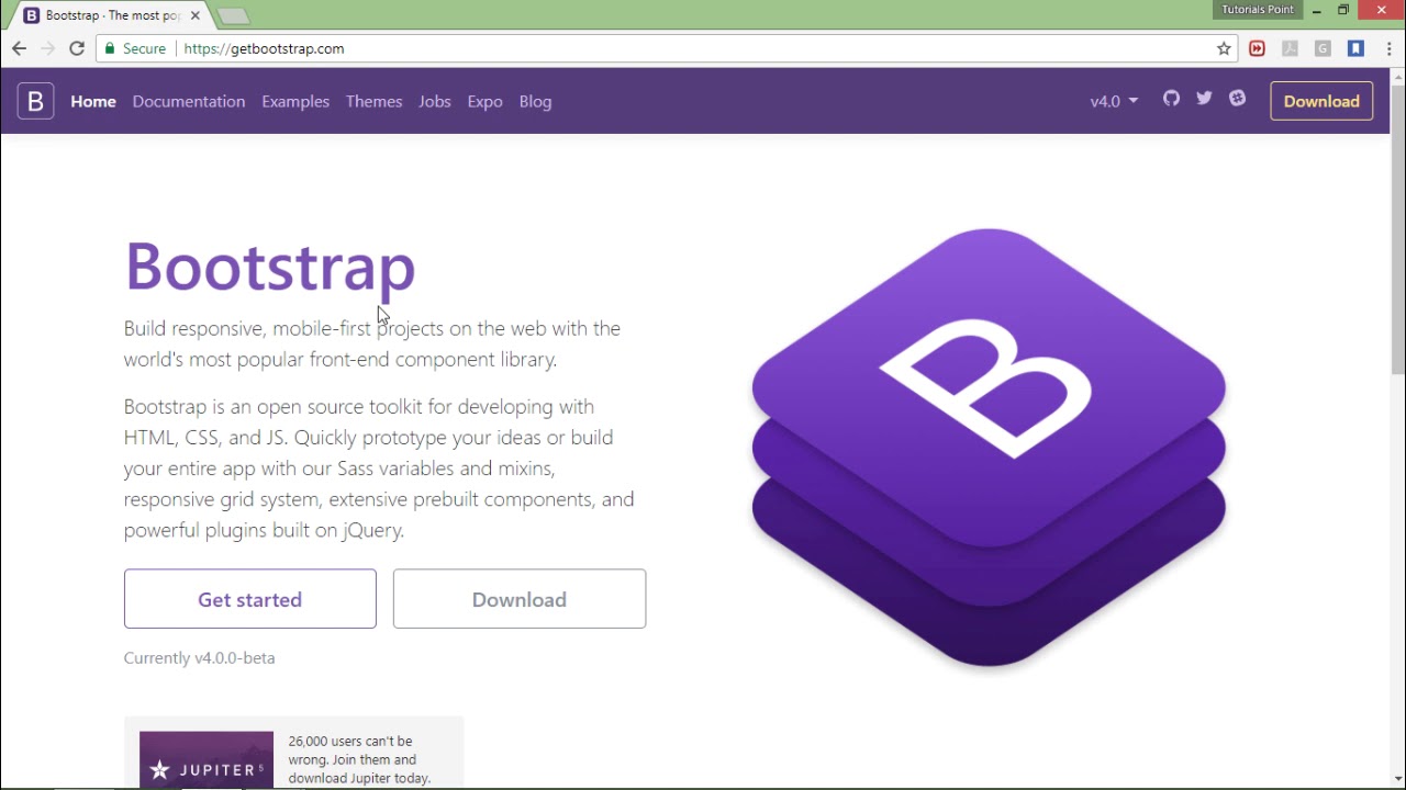 Bootstrap - Environment Setup