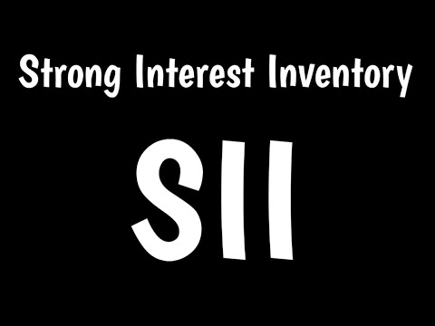Strong Interest Inventory | SII |
