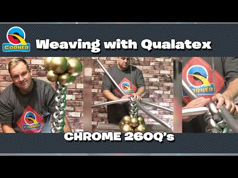 Weaving with Qualatex CHROME 260Q's