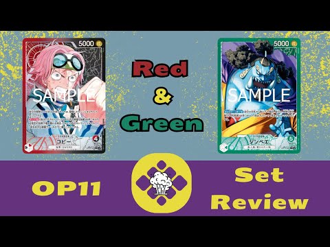 OP11 Set Review Part 1 - Red and Green