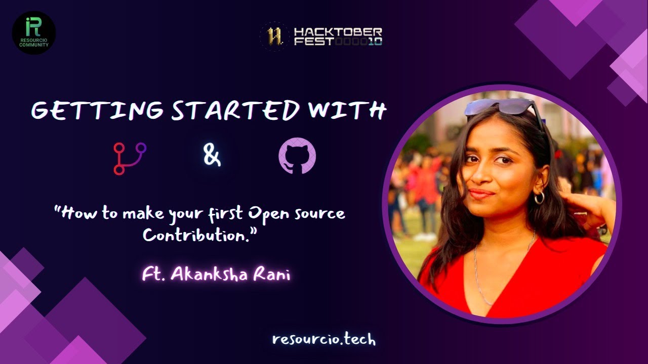 Getting started with Git, GitHub - How to Make Your First Open Source Contribution by Akanksha Rani.