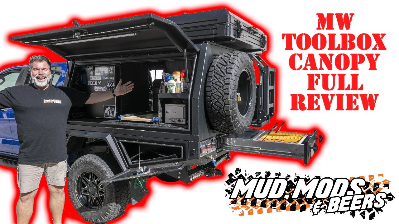 MW Toolbox Custom Canopy Review - is it worth the money? The Good, Bad and Indifferent! #mwtoolbox