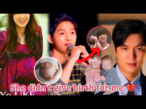 Lee Minho And Song Hye Kyo Welcome Their Twin/Song Joong Ki cried She Didn't Give Birth For Me But..