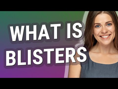 Blisters | meaning of Blisters