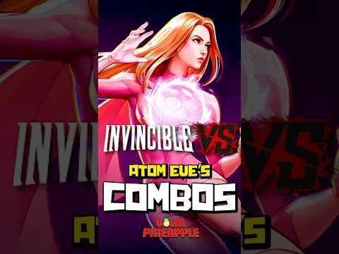 All of Atom Eve's Combos in INVINCIBLE VS Fighting Game Trailer #1