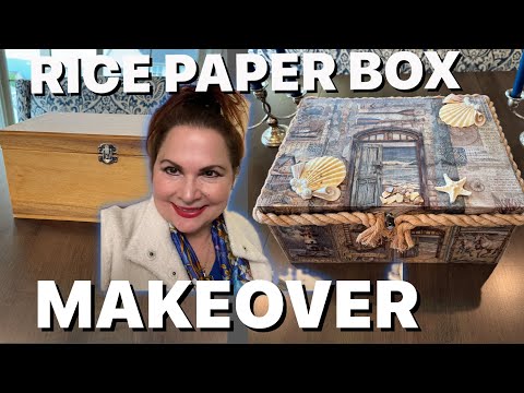 DIY Decoupage Rice Paper Crafts | From Drab to Fab! Easy & Fun Tips & Techniques!