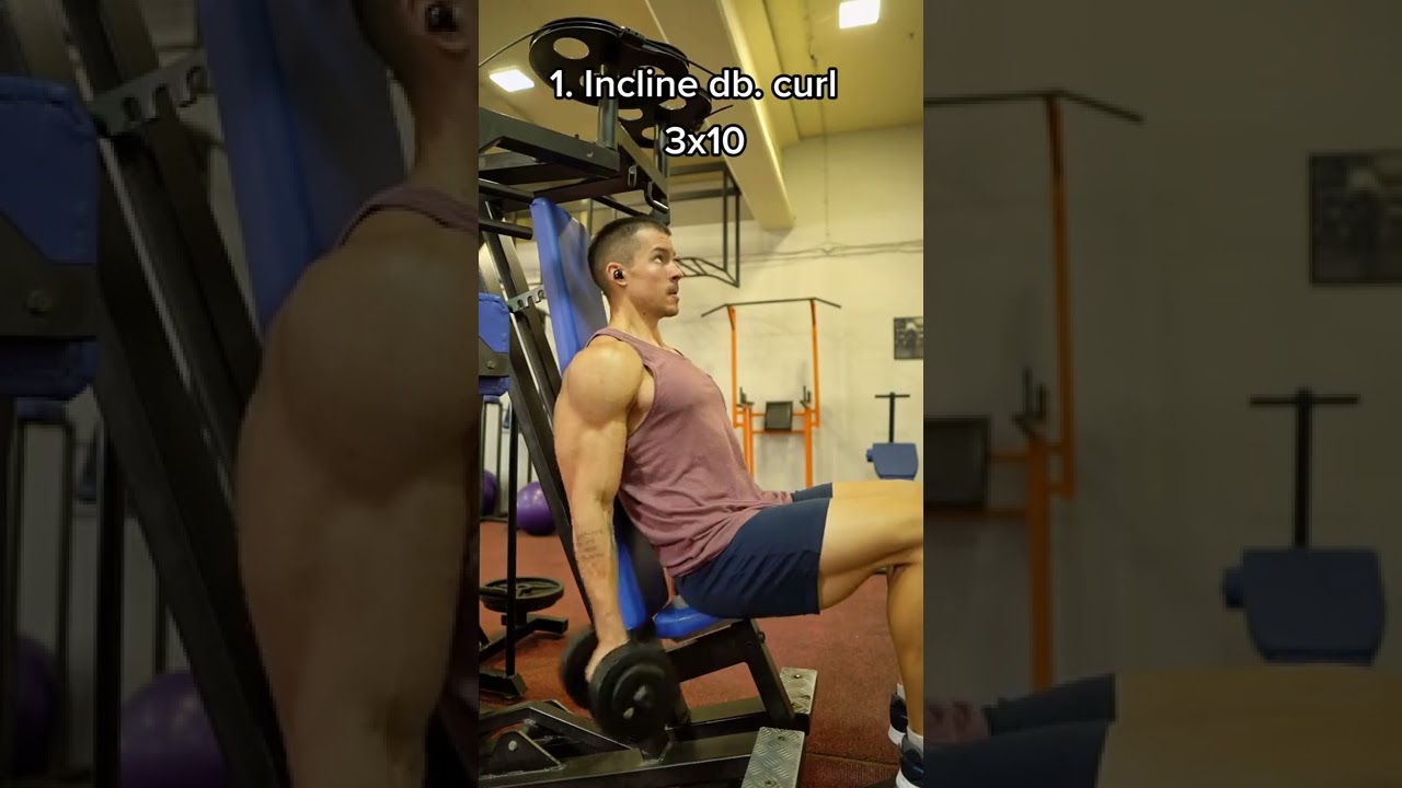 Tri vežbe za kompletan trening bicepsa