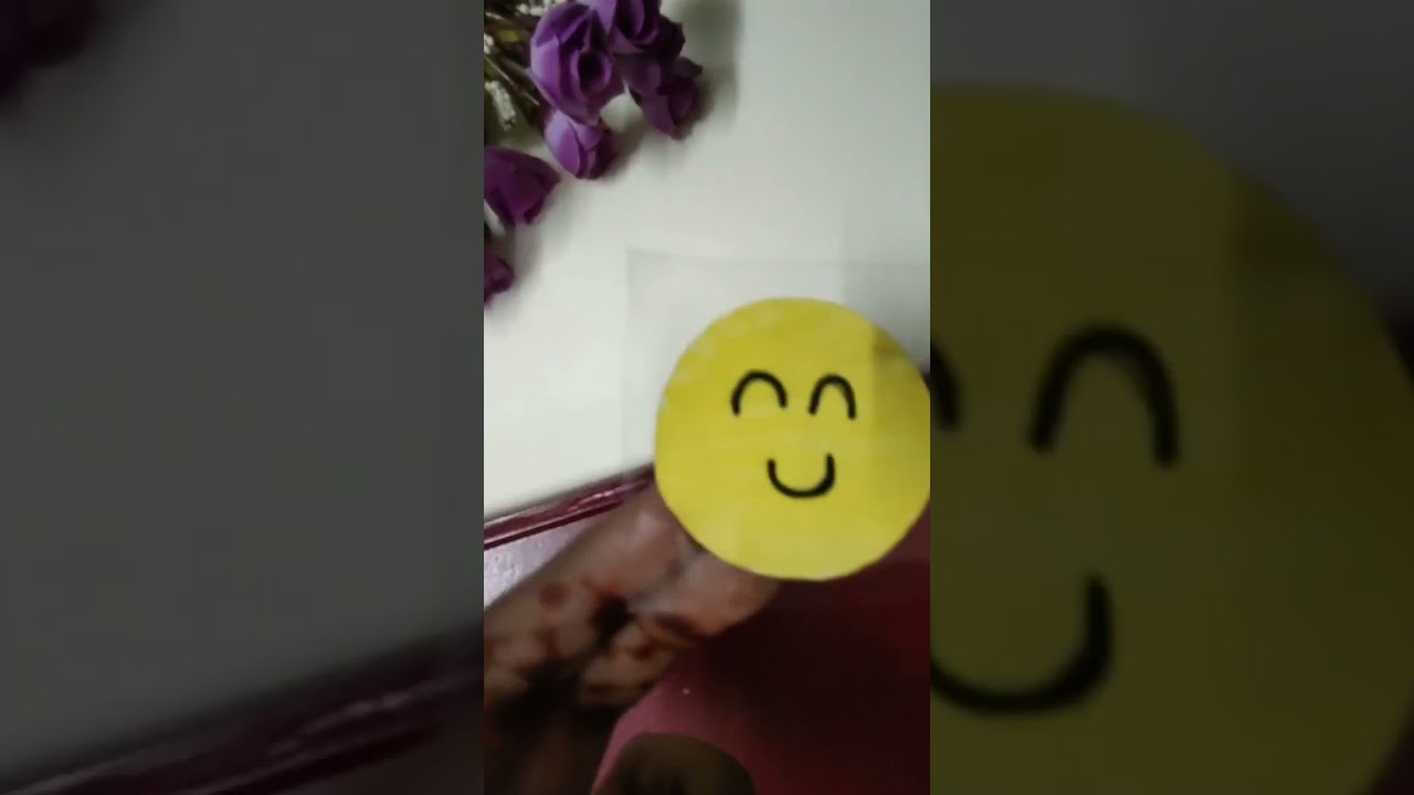 Diy emoji🤩😍🙃 sticker making #shorts