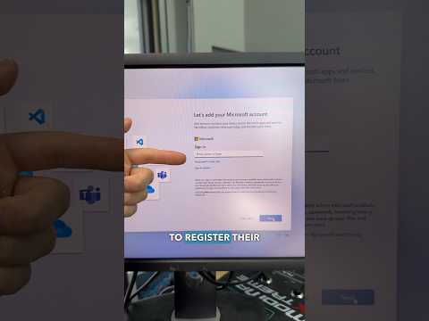 Bypass Microsoft Account 2025! #pcbuild #gamingcomputer #tech #techtips #gamingpc #pc #windows
