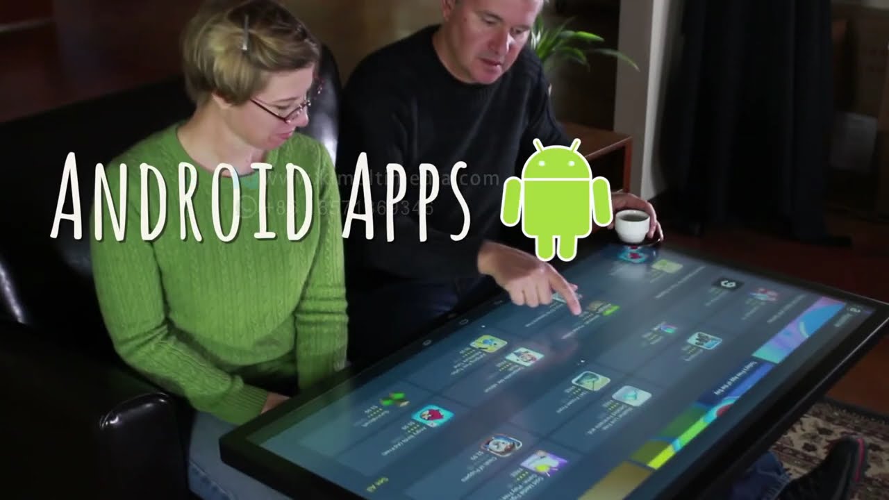 Revolutionize Your Space: The Smart Table | Touch Screen & Interactive Technology Unveiled!