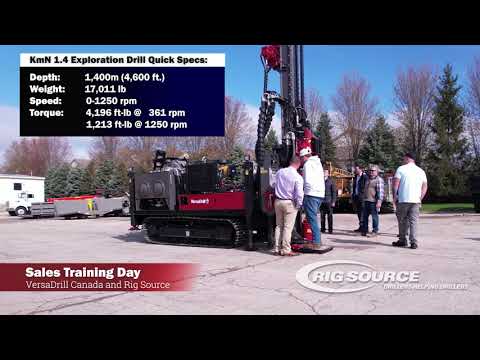 VersaDrill Canada Rig Source Sales Training KmN1.4
