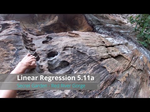 Linear Regression 5.11a - Red River Gorge