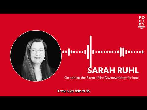 June 2024 Poem of the Day Guest Editor: Sarah Ruhl