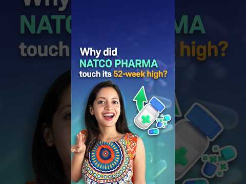 Why did this pharma stock touch its 52-week high? #shorts