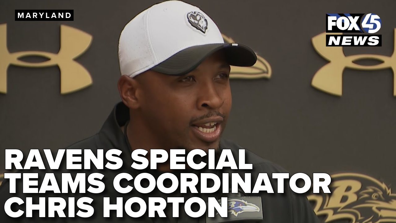 Baltimore Ravens special teams coach Chris Horton discusses kicker, punter strategies