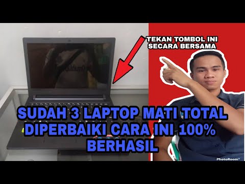 Cara Mengatasi Laptop Mati Total || Dengan trik tekan tombol rahasia