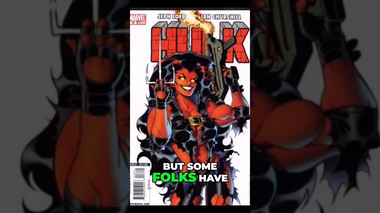Hot Key Comic This Week: Red She-Hulk!