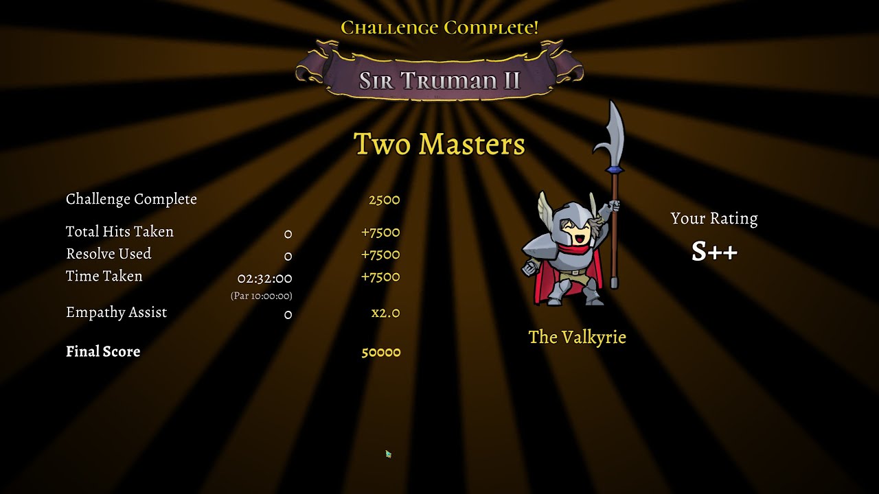 Two Masters Flawless [no upgrades] | Rogue Legacy 2