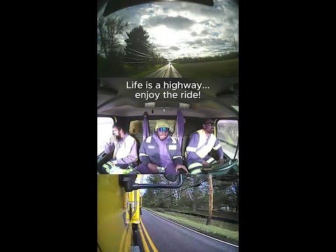 Priority Waste Indiana Team Brings the Energy on Route – Life is a Highway Vibes
