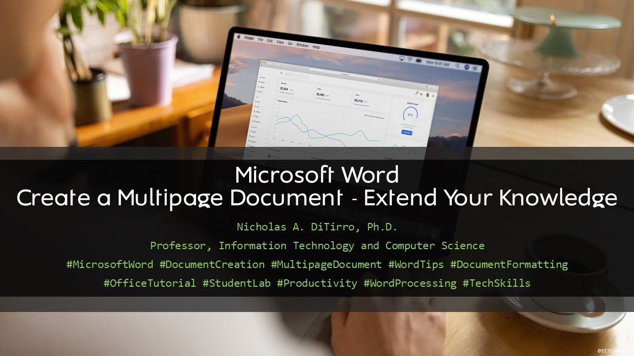 Microsoft Word - Creating a Multipage Document Extend Your Knowledge