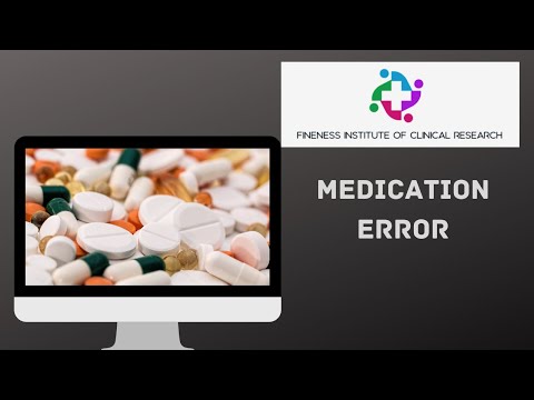 Medication Error: The Ultimate Tactics List