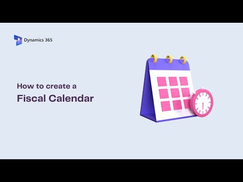 D365: How to create a fiscal calendar and create periods