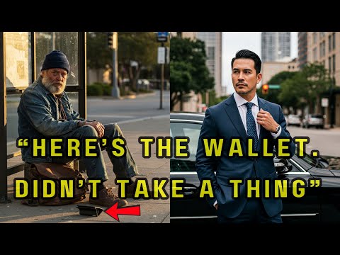 Homeless Man Returns Lost Wallet — Days Later, Ceo Shows Up At His Tent