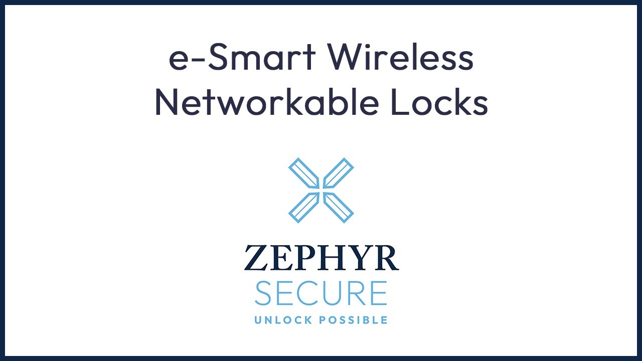 e-Smart Wireless Networkable Locks