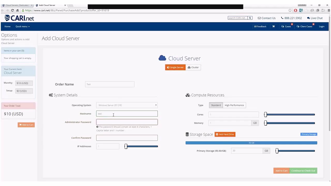 Cloud Servers & Clusters