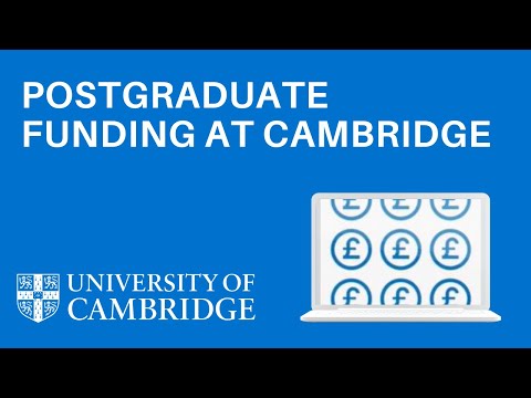 Postgraduate funding at Cambridge | #GoingToCambridge
