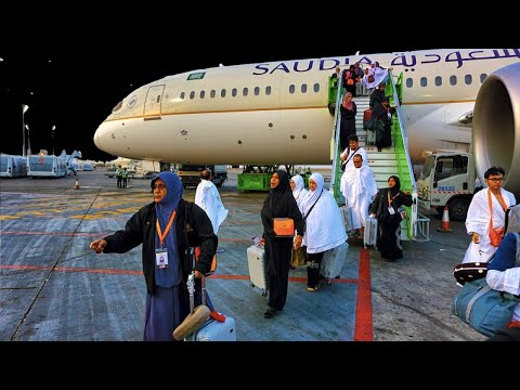 Mashallah Hujajj Arrived at Medinah Airport |#hajj1444