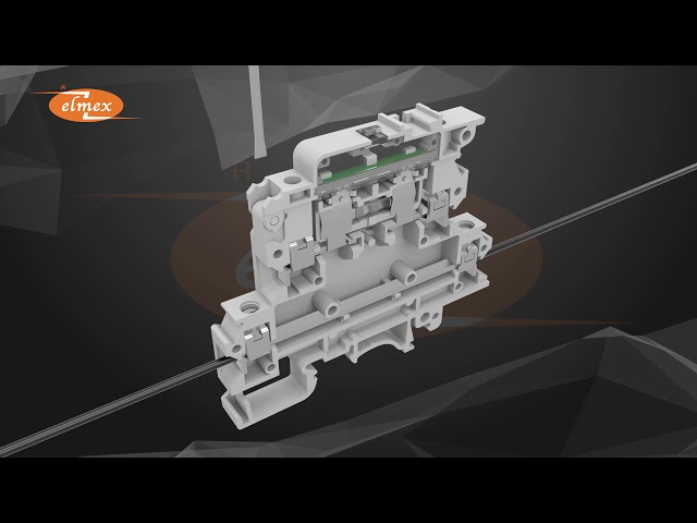 Terminal Block - KUDF4AD Elmex Fuse Terminal Blocks (With LED ...
