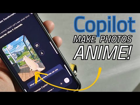 •Microsoft's Copilot | Make Your Photos Anime!