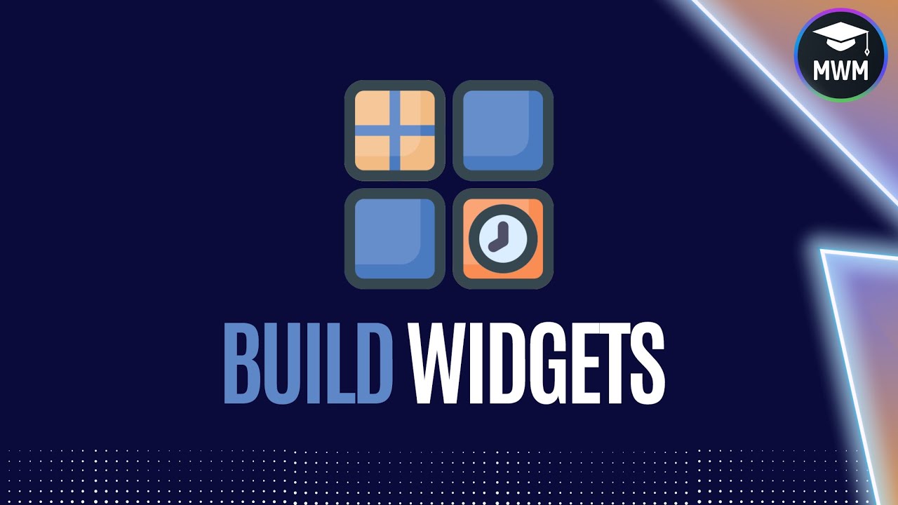 HOW TO BUILD WIDGETS | Mendix 10