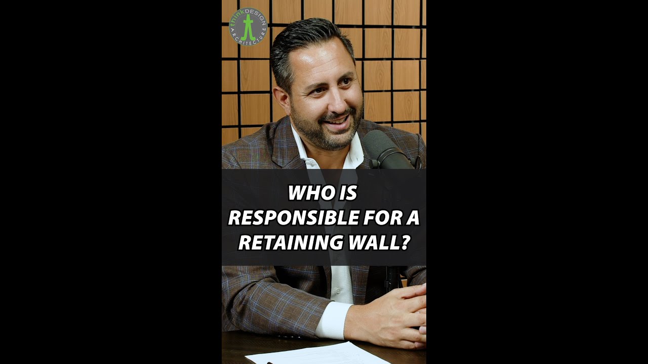 Who Is Responsible For A Retaining Wall?