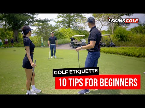 Golf Etiquette - 10 Tips for Beginners