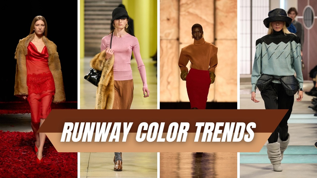 Fall/Winter 2025 Fashion Colors You’ll See Everywhere | Pantone & Runway Report