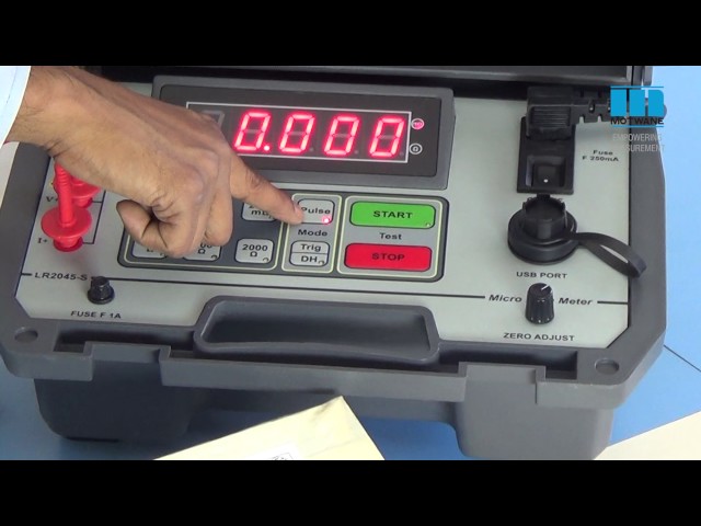 Low Resistance Meter - Digital Micro Ohm Meter LR 2045-S Manufacturer ...