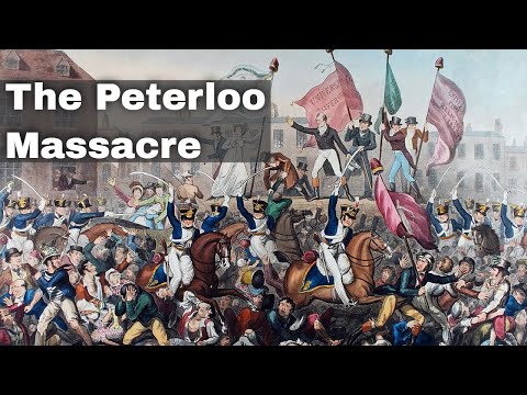 16th August 1819: An estimated 15 people are killed in the Peterloo Massacre in Manchester