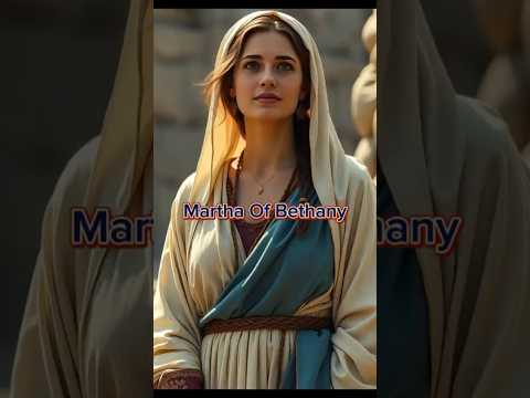 Who Was Martha Of Bethany?