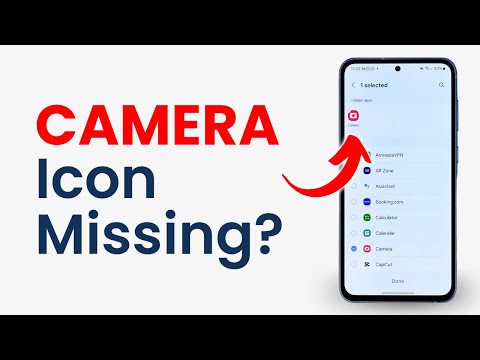 How to Fix Camera Icon Missing on Samsung Galaxy